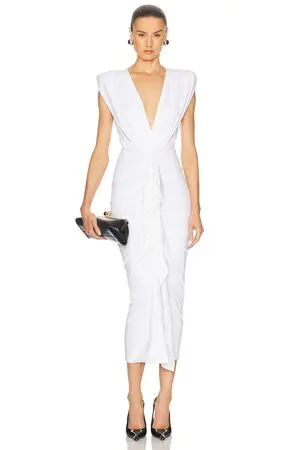 Alexandre Vauthier Tie Detailed Dresses