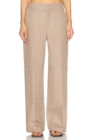 Alexander Wang Mid Rise Workwear Pant