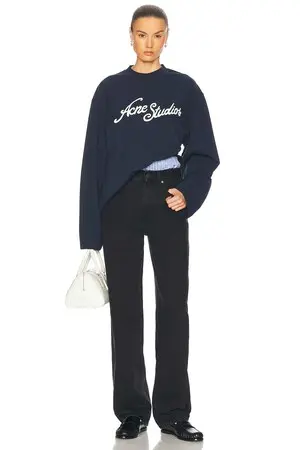 Acne Studios Crew Sweater - Deep Blue