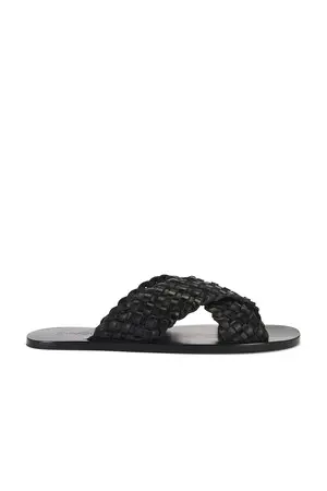 Saint Laurent Party Flat Sandal