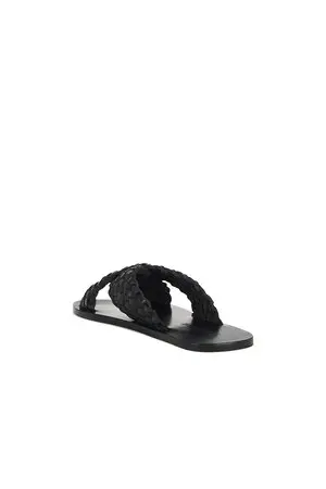 Saint Laurent Party Flat Sandal