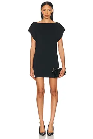 EAVES Rebecca Mini Dress - Black