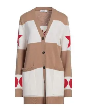 Max Mara Cardigan In Wool And Cashmere - Beige