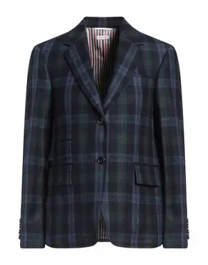 Thom Browne Single-breasted Tartan Blazer