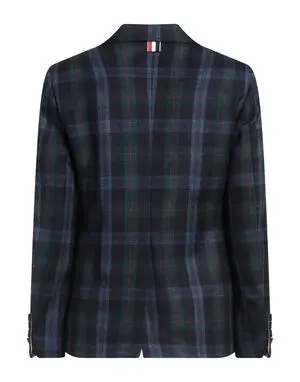 Thom Browne Single-breasted Tartan Blazer