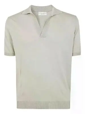FILIPPO DE LAURENTIIS Knitted T-shirt Grey