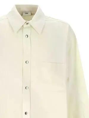AUTRY Embroidered Shirt - Neutrals