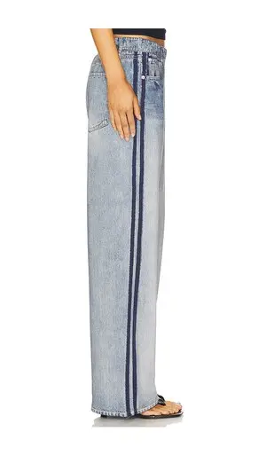 Rag & Bone Rb Miramar Wide Leg Track Jeans