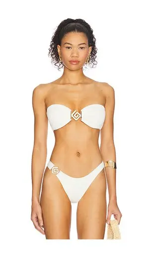 L*Space X Rails Aziza Bikini Top - Cream
