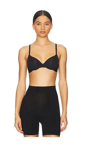 Wolford Lightly Lined Demi Bra - Black