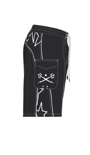 DARK SEAS Time Warp Boardshort