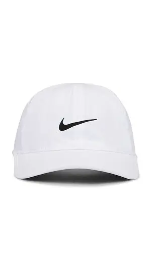 Nike Club Cap - White & Black
