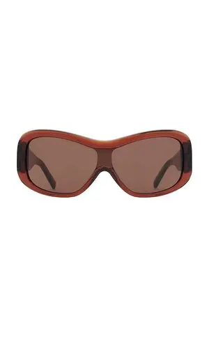 DMY STUDIOS Nina Sunglasses - Transparent Rust