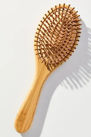 PIXIE WOO Bamboo Hair Brush - Brown