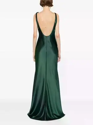 green emerald velvet dress Women's Cowl Neck Dress | Green Cowl Neck Dress