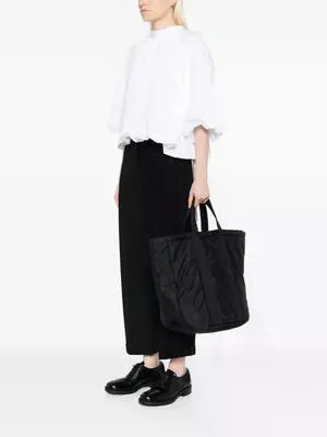 BLACK COMME DES GARÇONS Small Circular Tote Bag