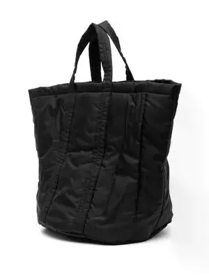 BLACK COMME DES GARÇONS Small Circular Tote Bag
