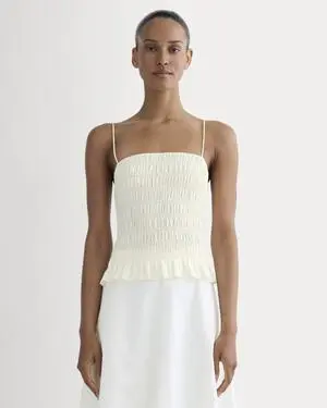 Everlane Shirred Tops