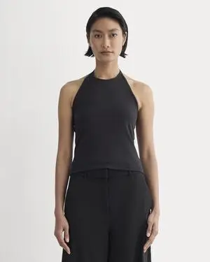 Everlane Form Halter Top - Black