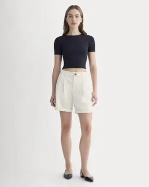 Everlane Pleated Chino Short - Birch