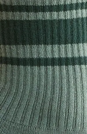 Zella Sport Quarter Socks 2-pack - Green Park