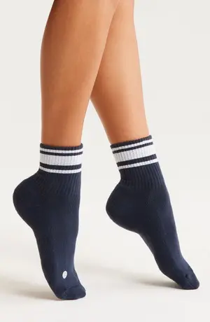 Zella Sport Quarter Socks - 2-Pack Navy Sapphire