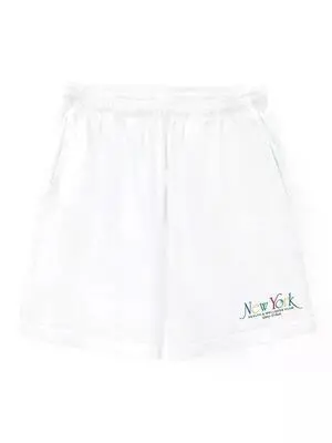 SPORTY & RICH 94 Gym Shorts - White