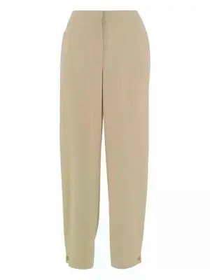 Giorgio Armani Buttoned-hem Trousers