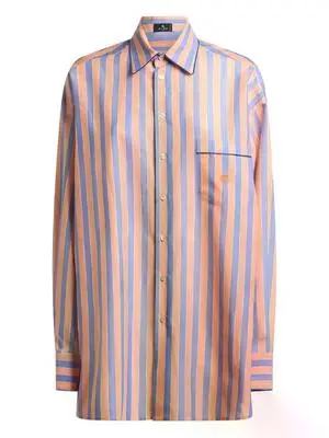 Etro Striped Muslin Shirt