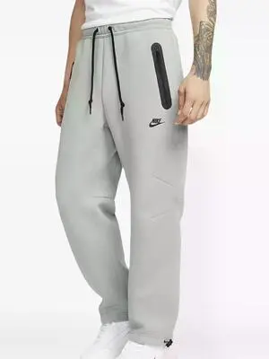 Nike Tech Fleece Mica /black Track Pants - Green