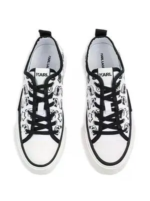 Karl Lagerfeld Patterned Sneakers
