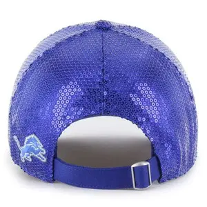 '47 Detroit Lions Dazzle Clean Up Adjustable Cap - Blue