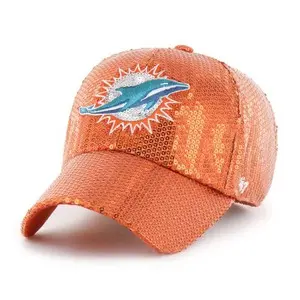 '47 Miami Dolphins Dazzle Clean Up Adjustable Hat - Orange