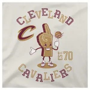 STADIUM ESSENTIALS Cleveland Cavaliers Number One Oversized T-shirt