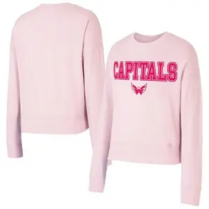 CONCEPTS SPORT Washington Capitals Tonal Pullover Sweatshirt