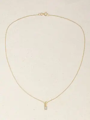 STONE AND STRAND Flow Diamond Necklace