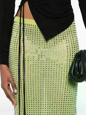 Christopher Esber Crystal-embellished Midi Skirt