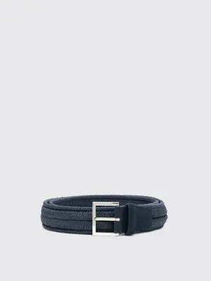 ORTIGNI Braided Belt - Blue