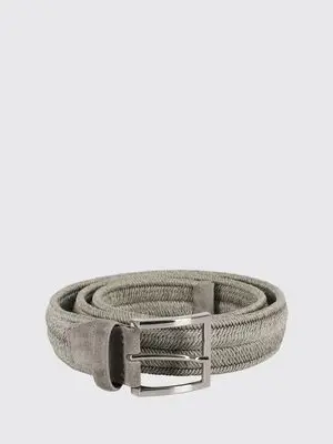 ORTIGNI Orciani Braided Belt Pearl
