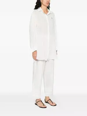 Polo Ralph Lauren Logo-embroidered Beach Dress - Neutrals