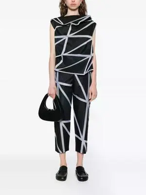 Issey Miyake No.5 Jacquard Trousers