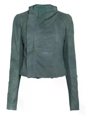 Women's Green Biker Jackets
