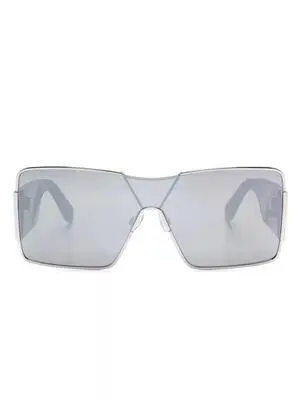 Off-White Aspen Shield Sunglasses - Silver