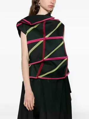 Issey Miyake Jacquard Top