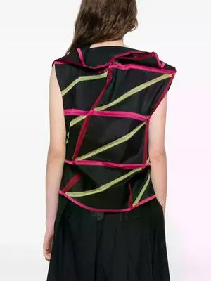 Issey Miyake Jacquard Top