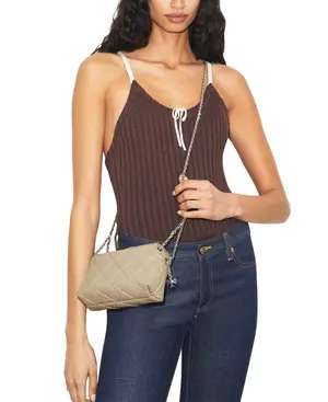 Tory Burch Fleming Soft Crossbody Bag - Soft Cement