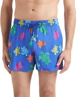 Vilebrequin 4.5" Stretch Swim Trunks - Marrakech