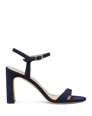STUART WEITZMAN Babette 85 Sandals - Nice Blue