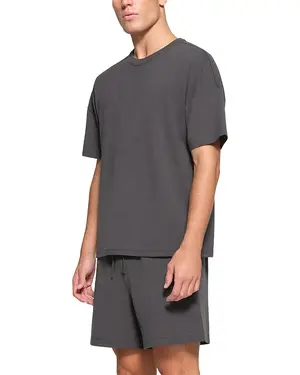 SKIMS Relaxed Fit Jersey Lounge Tee - Ash