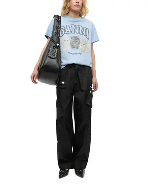 GANNI Duchesse Oversized Pants
